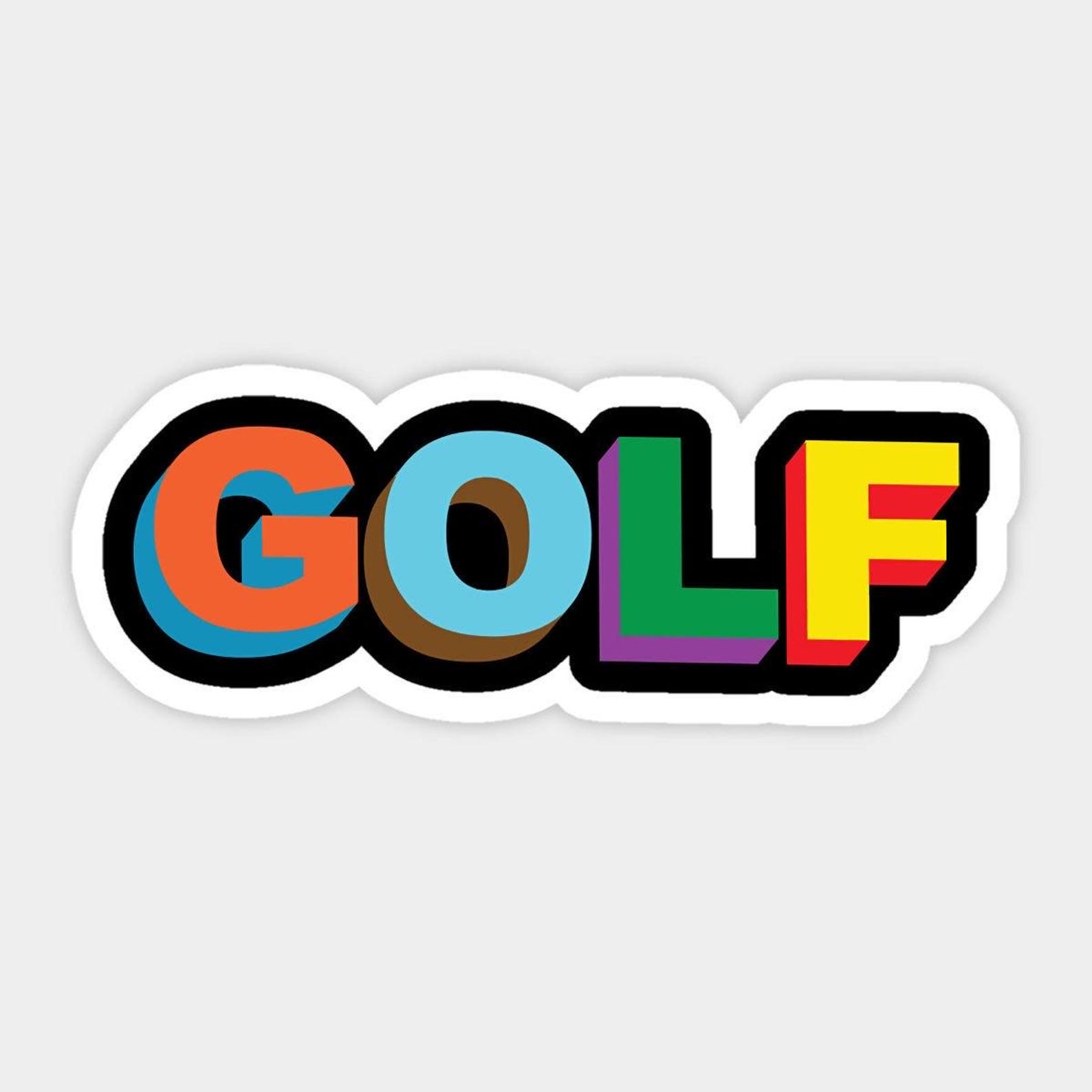 Tyler the Creator Golf Sticker - Etsy