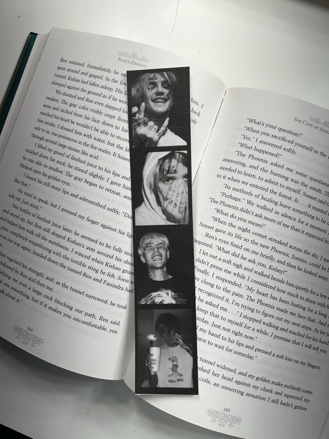 Lil Peep Laminated Bookmark Photo Strip - Etsy