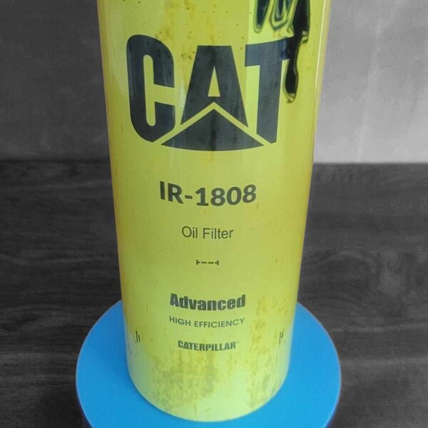 Cat Oil Filter Tumbler - Etsy