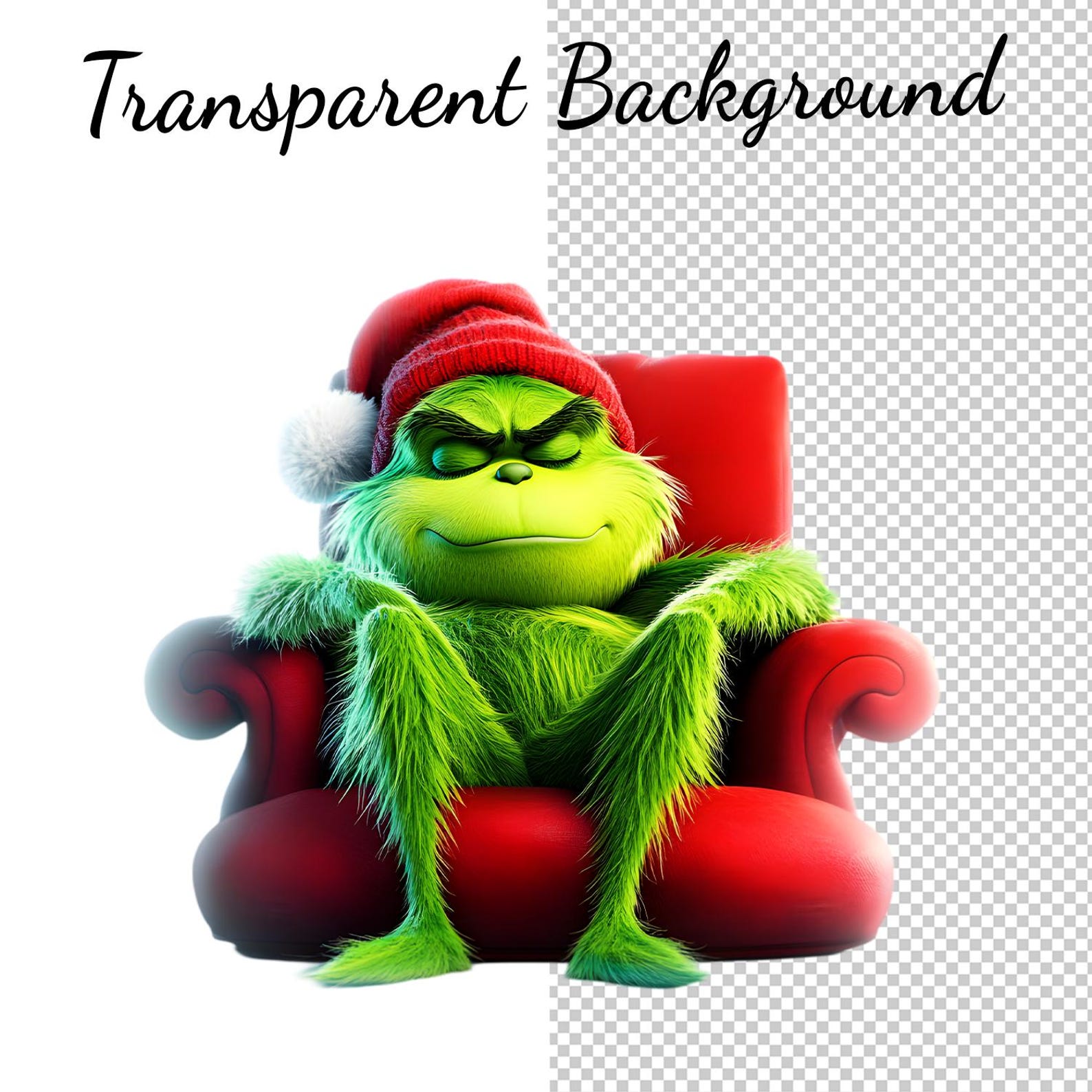Christmas Grinch Clipart, Xmas Grinch Clipart, 15 Grinch Winter Fantasy ...