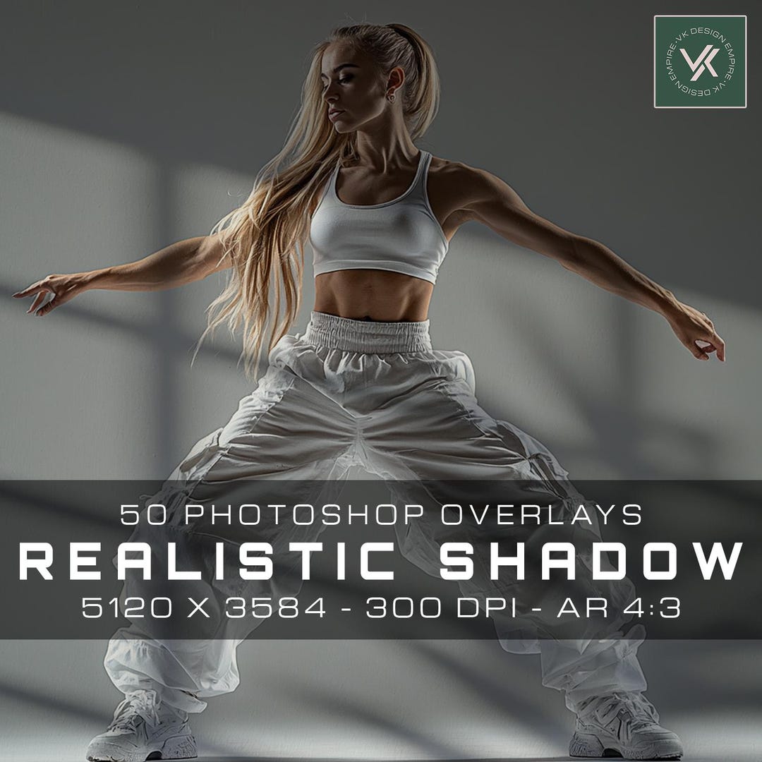 50 Realistic Shadow Photoshop Overlays, Window Light Overlay, Studio ...