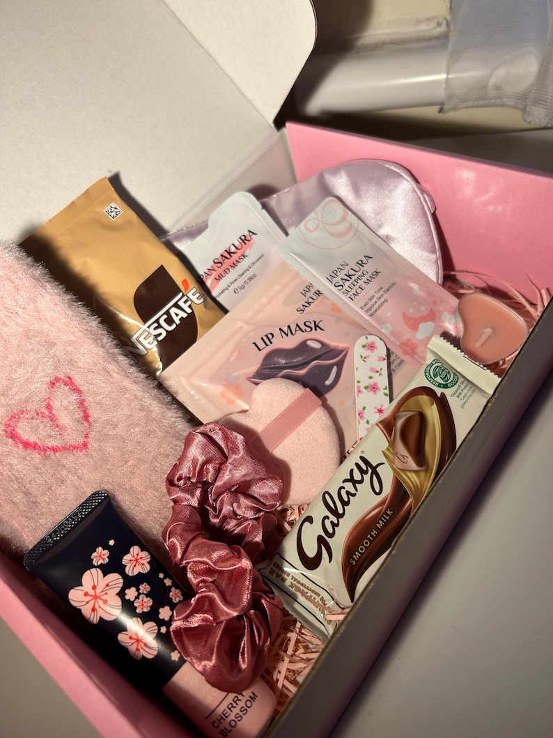 Pink Gift Hamper Box - Etsy