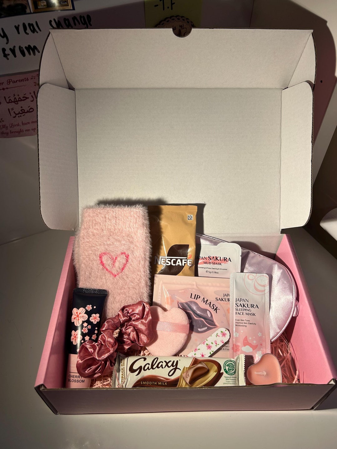 Pink Gift Hamper Box - Etsy