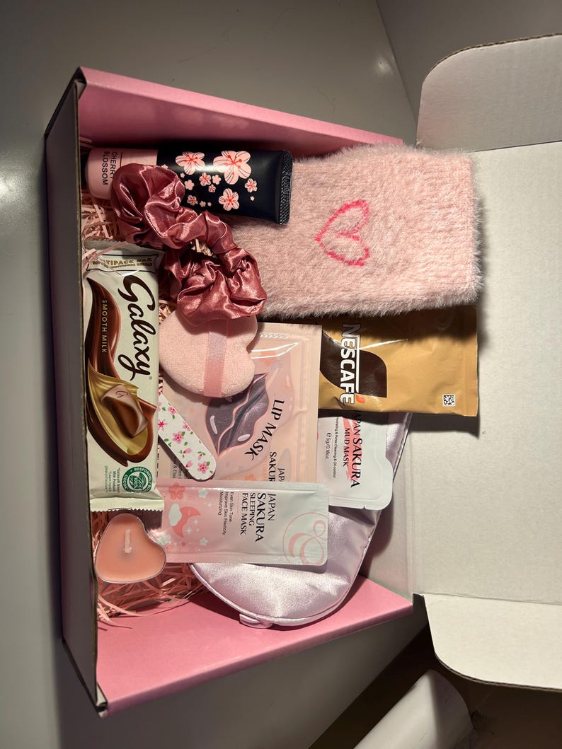 Pink Gift Hamper Box - Etsy
