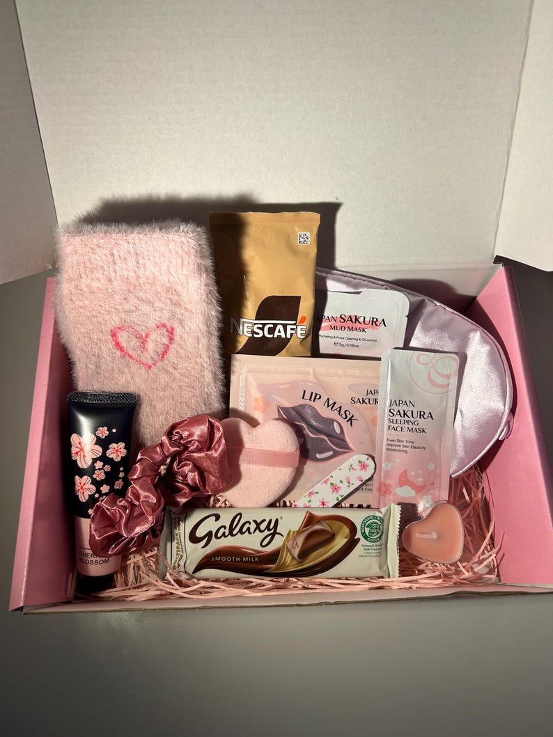 Pink Gift Hamper Box - Etsy