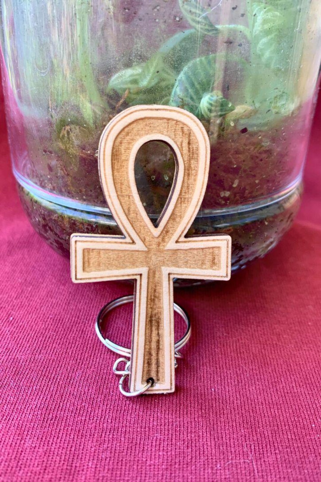 Osiris Keychain | Engraved Egyptian God | Ancient Mythology Accessory ...