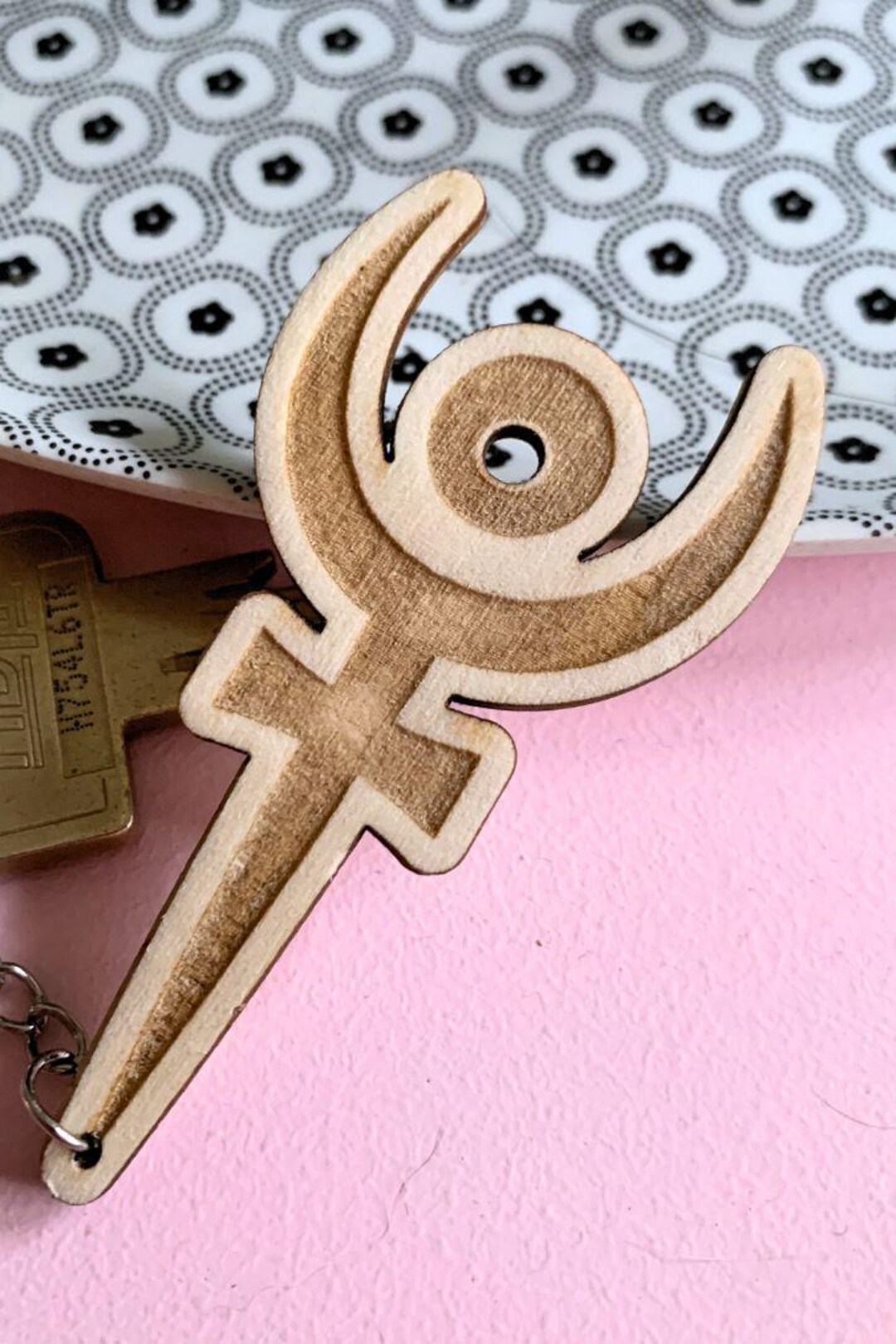 Hades Keychain | Greek God of the Underworld | Engraved Wood - Etsy Canada