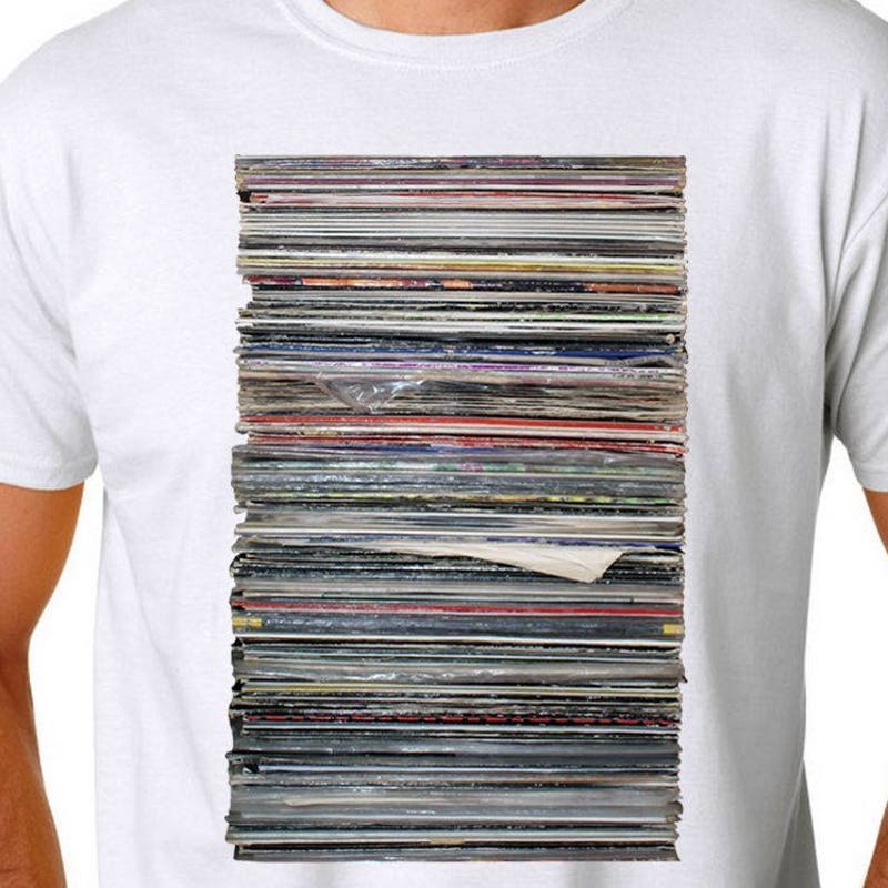 Vinyl Record Shirt - Etsy