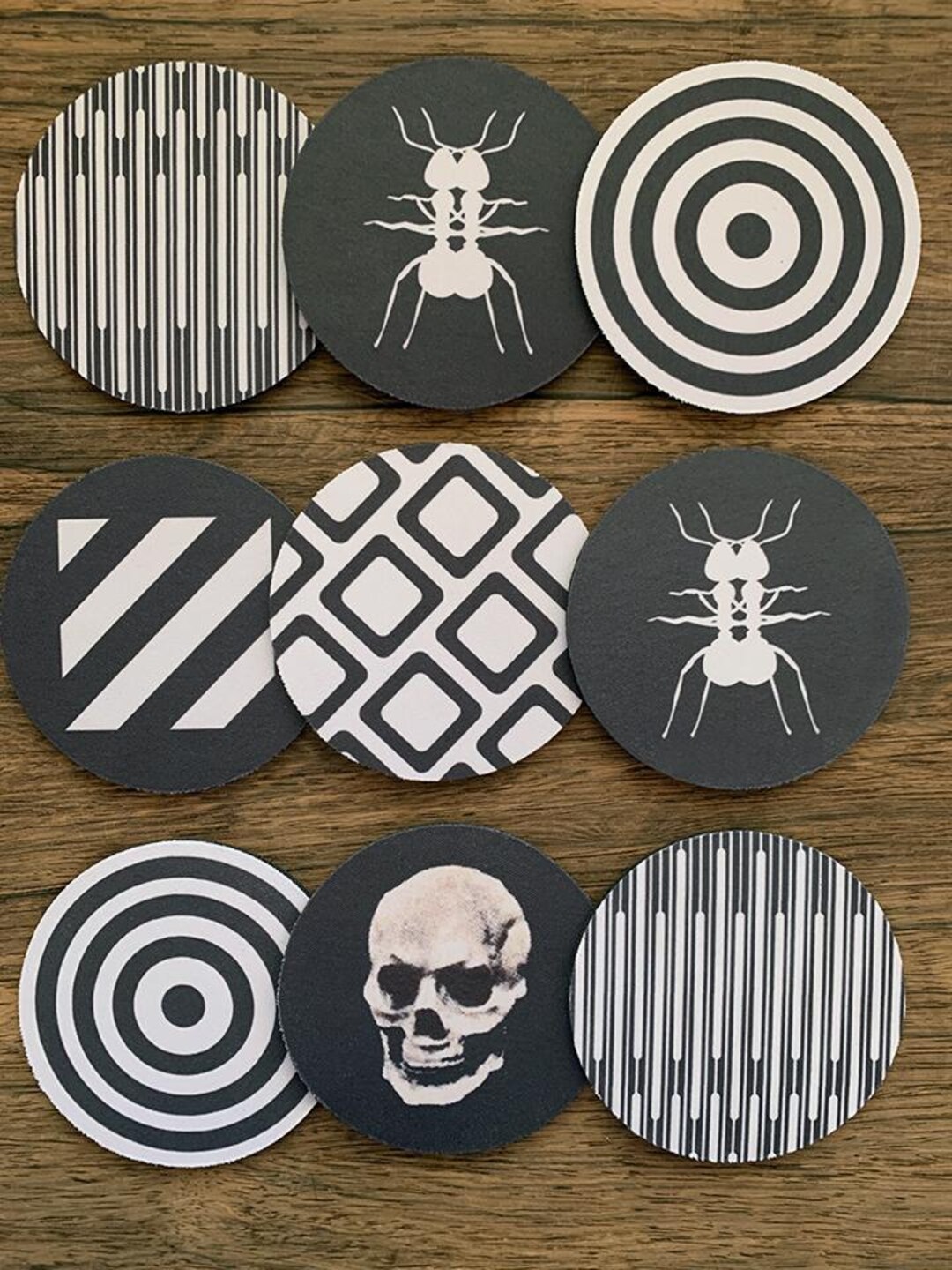 Modern Mod Geometric Shapes N Symbols - Unique Design Patterns Fabric ...
