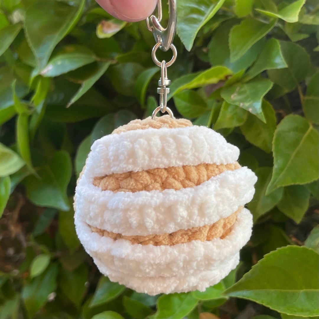 Crochet Concha Pan Dulce (mexican Sweet Bread) Keychain - Etsy
