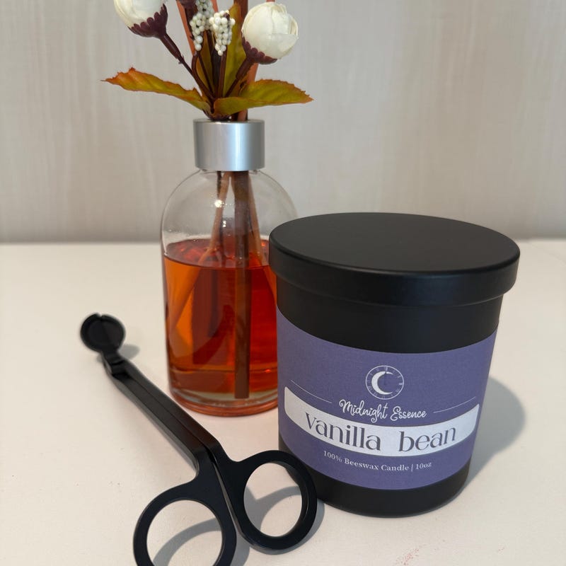 Vanilla Bean Candles - Etsy