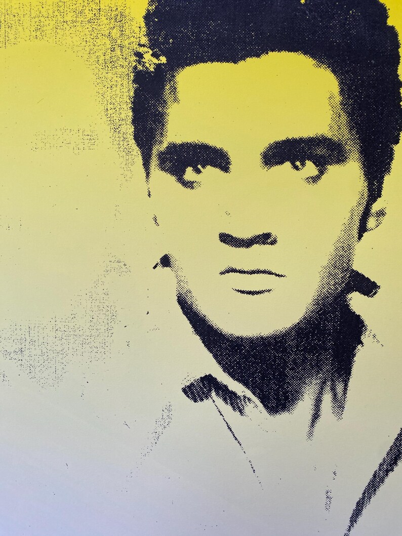Andy Warhol "elvis " Lithograph, Certificate, Signed, Top! Wall Art ...