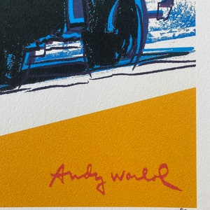 Andy Warhol CMOA "truck 50x50 " Lithograph, Certificate, Signed, Top ...
