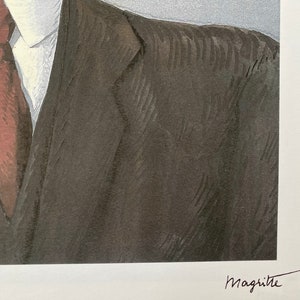 Rene Magritte the Baucis Landscape Lithograph, Certificate, Signed, Top ...