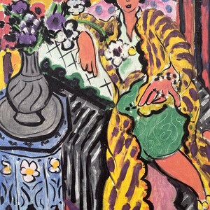 Henri Matisse Lithograph: Odalisque With Yellow Robe, Signed ...