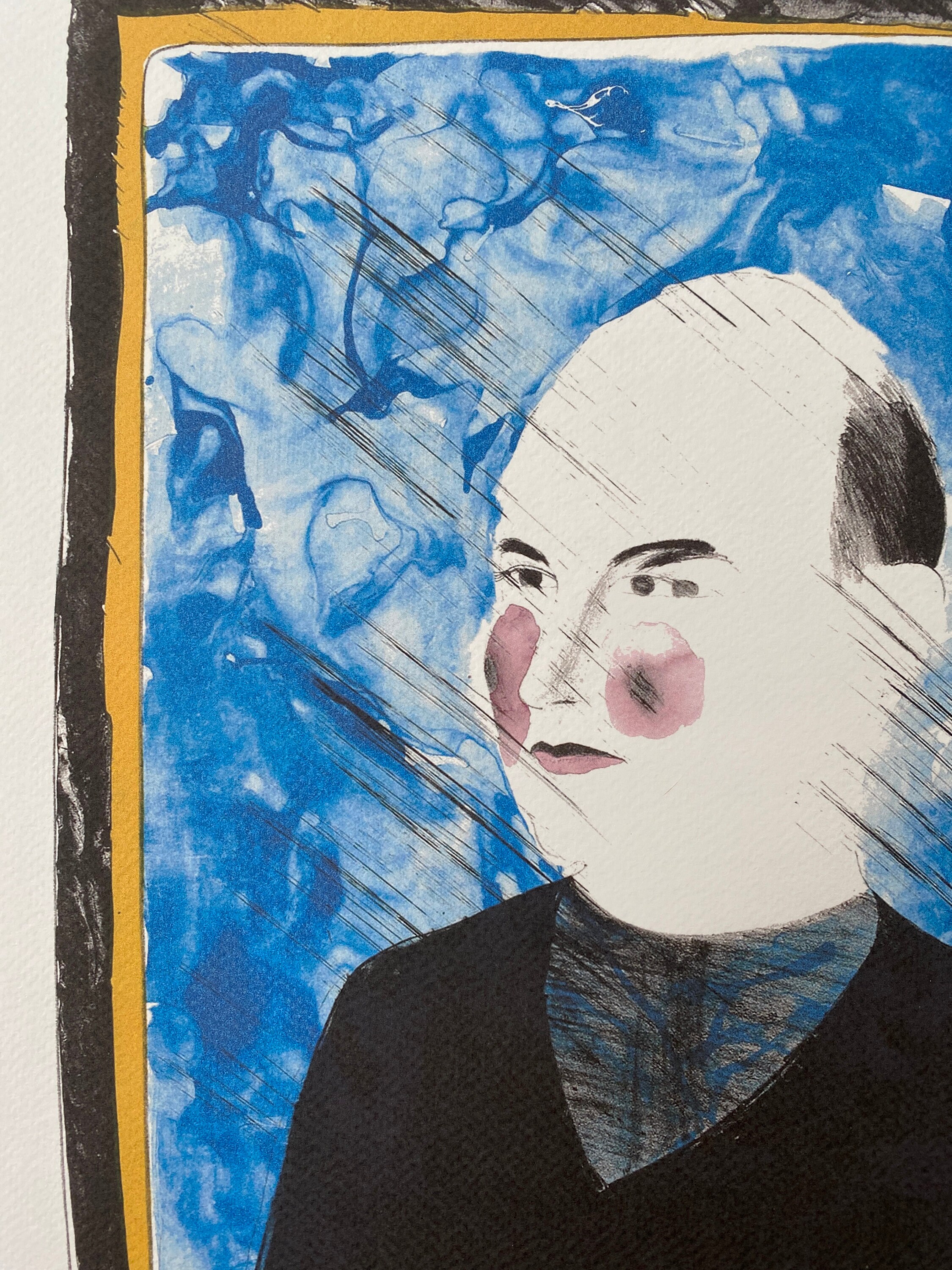 David Hockney "rolf Nelson " Lithograph, Certificate, Signed, Top! Wall ...