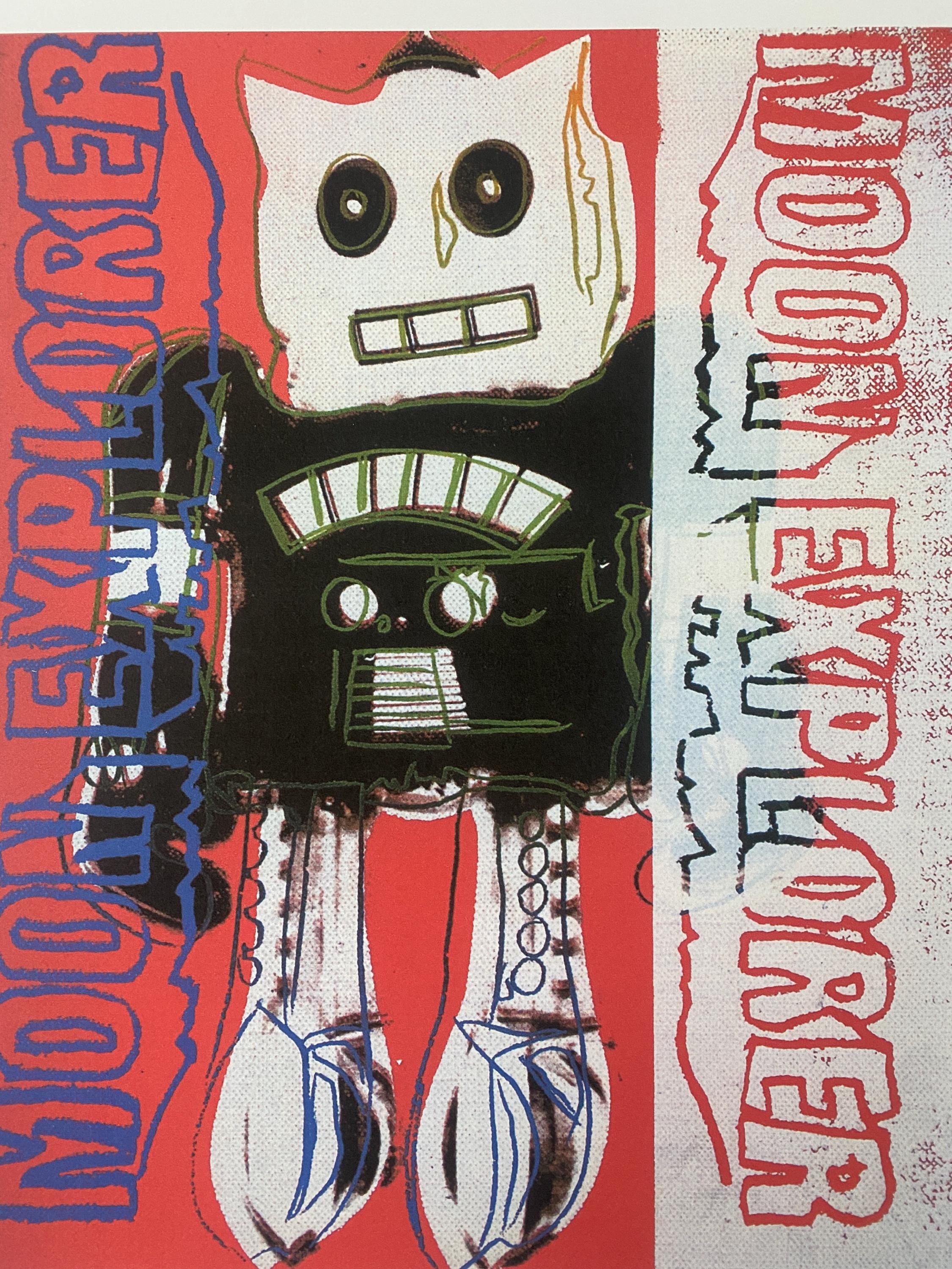 Andy Warhol 'moon Explorer Robot' Lithograph: Signed Pop Art Print - Etsy