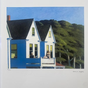 Edward Hopper second Story Sunlight,1960 Lithograph, Certificate ...
