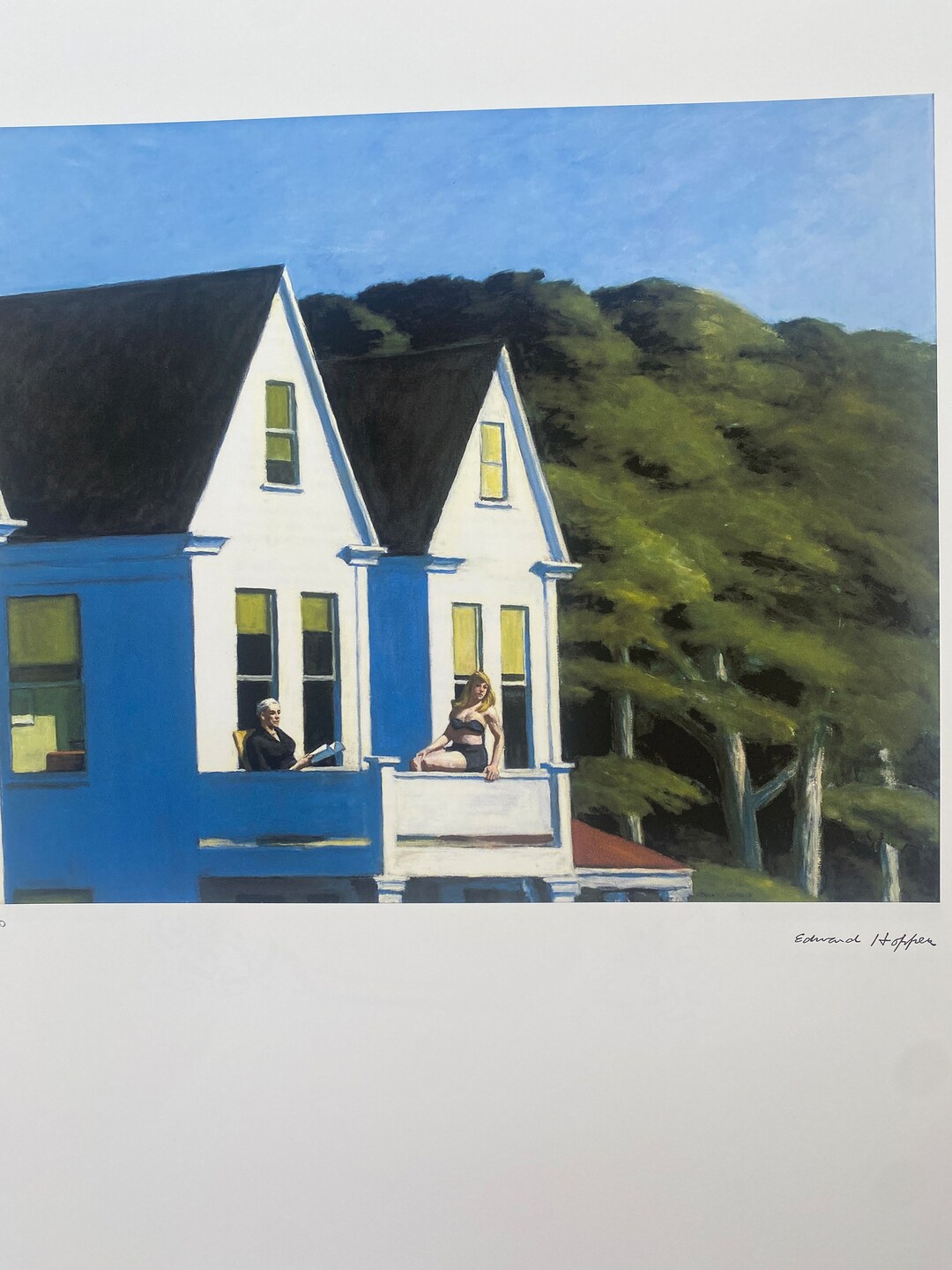 Edward Hopper "second Story Sunlight,1960 " Lithograph, Certificate ...