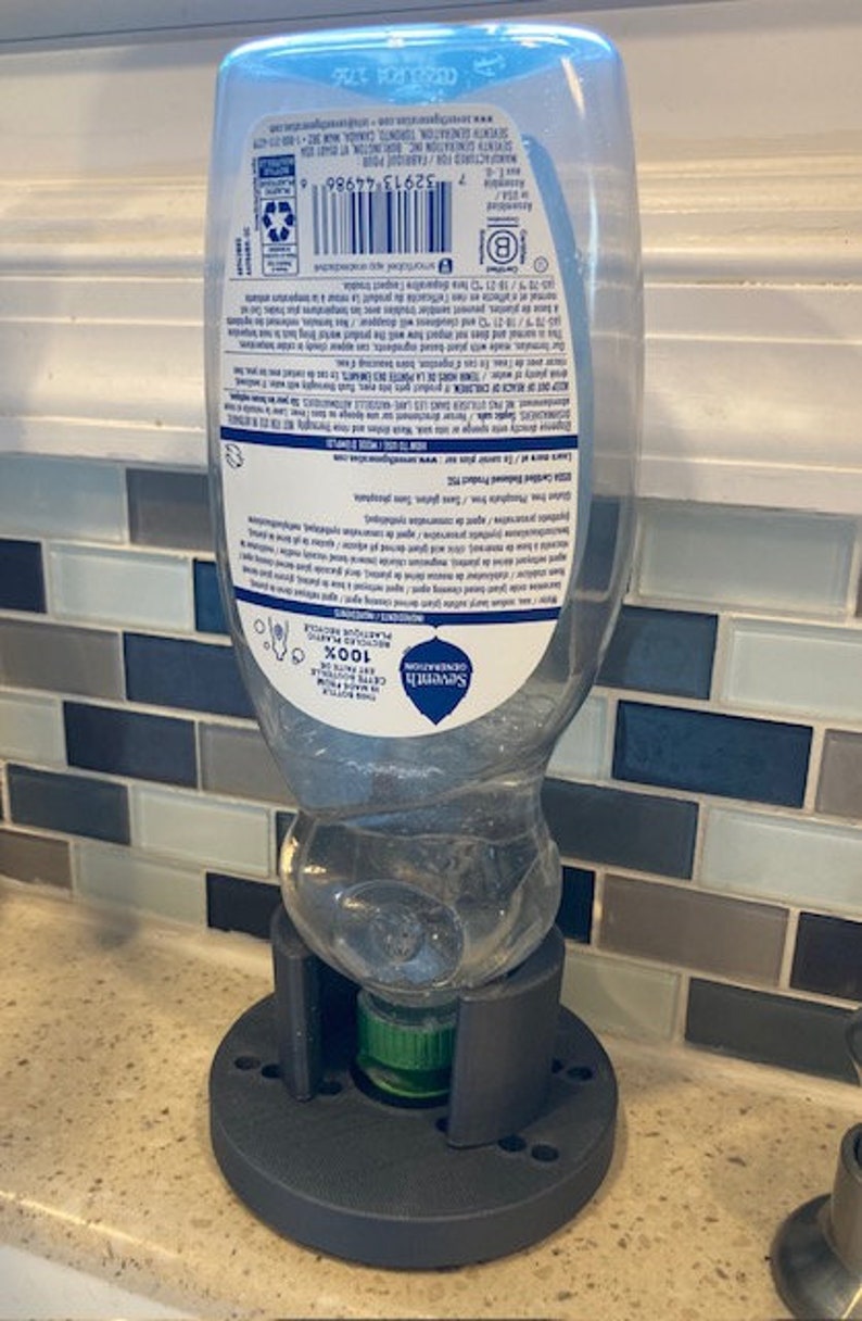 Upside-down Bottle Holder - Etsy