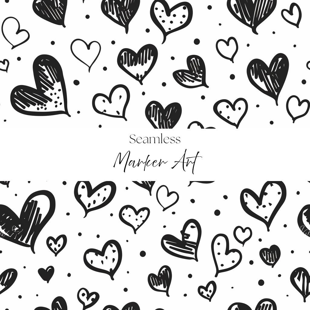 Marker Art, Seamless, Drawing, Broad Strokes, Hand-drawn, Abstract ...