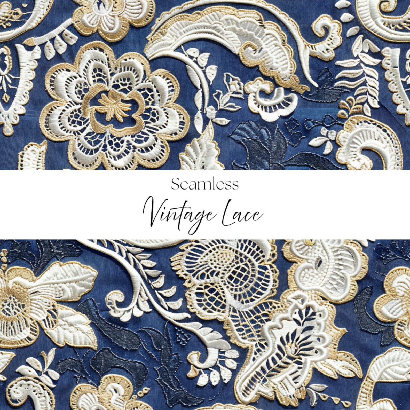 Vintage Lace, Seamless, Elegant, Romantic, Decorative, Embroidery ...