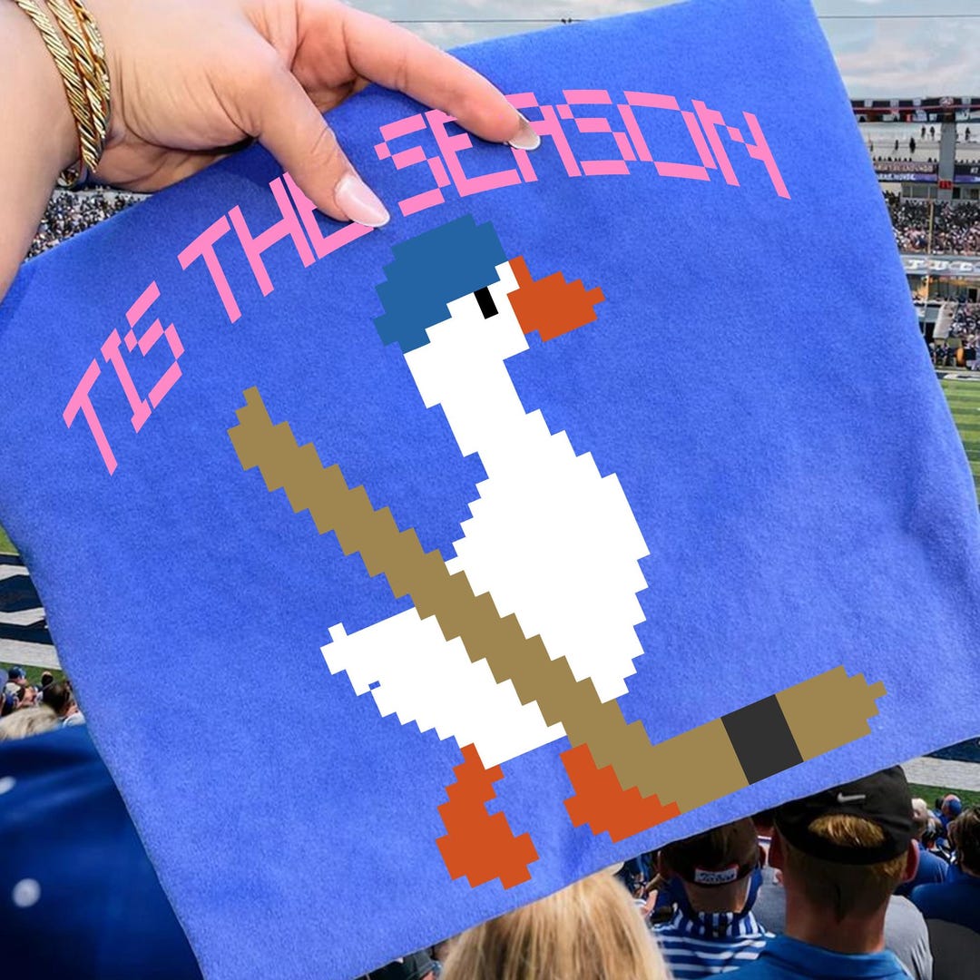 Funny Goose Pixel Art PNG, Meme Goose With Bat, Retro 8 Bit Game Art ...
