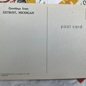 4 Vintage Adult Humor Postcards Detroit Michigan Souvenir - Etsy