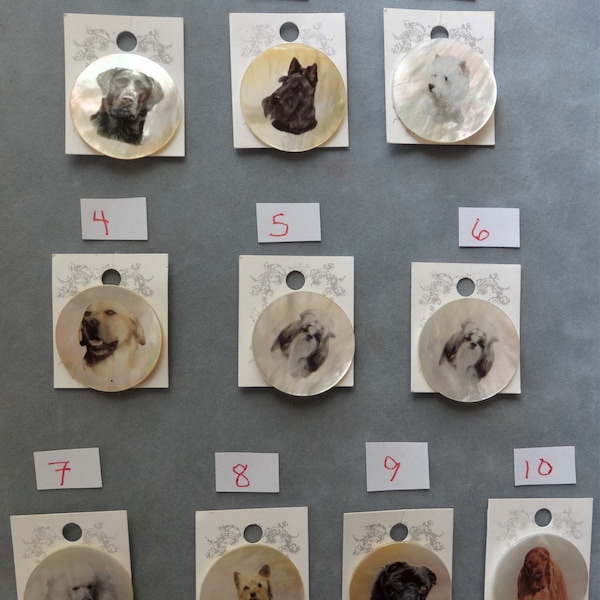 Yorkie Buttons - Etsy