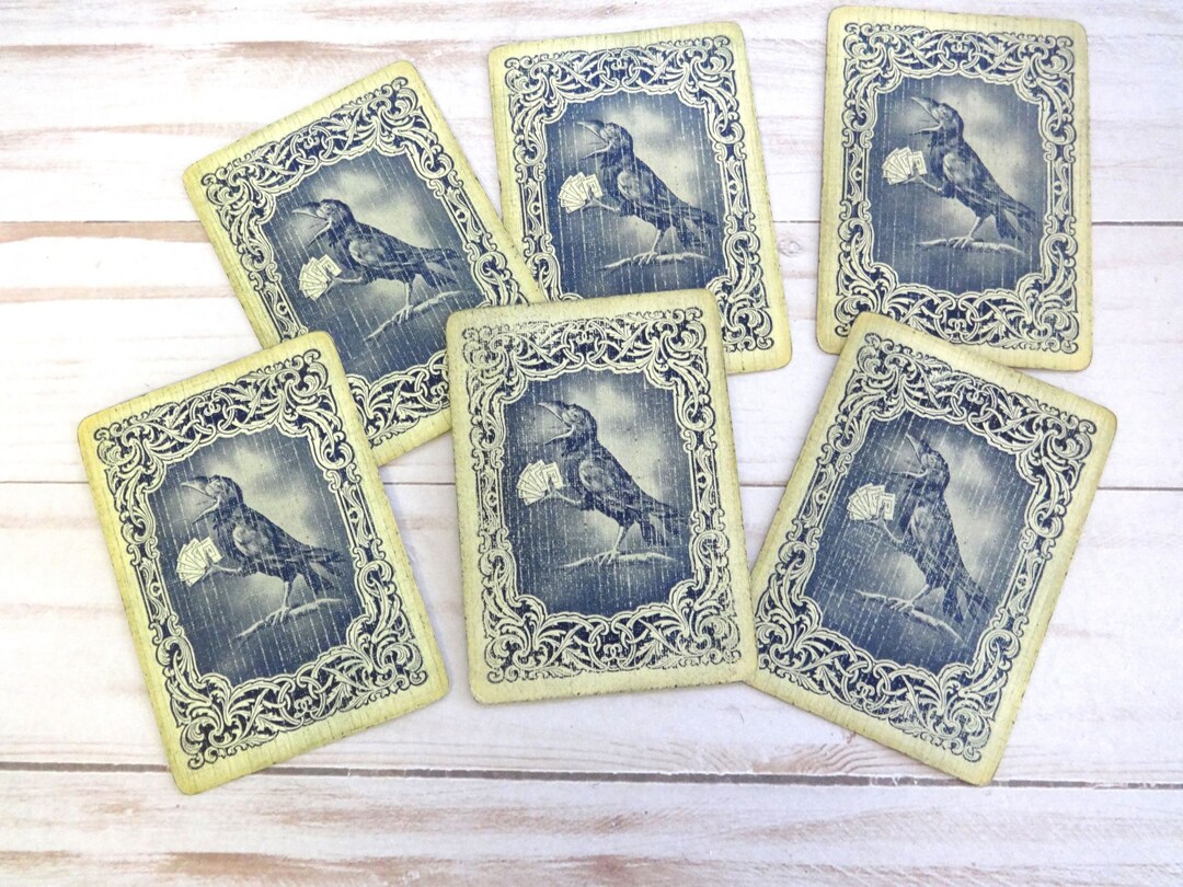 Blue Rook Cards Scary for Halloween Midnight Creepy Blue - Etsy.de
