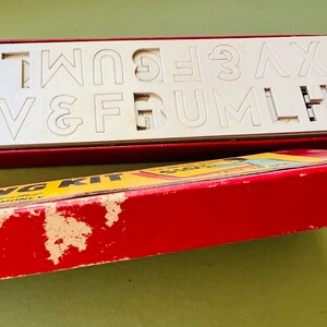Vintage Lettering Kit Pre-cut Alphabet Duro Art Supply Sign Poster ...