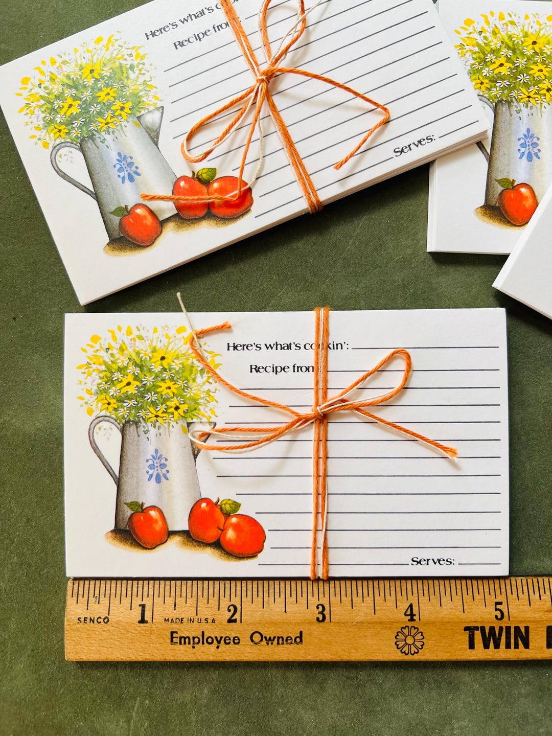 15 Super Cute Recipe Cards by Current, Daisies, Apples and Pitcher ...