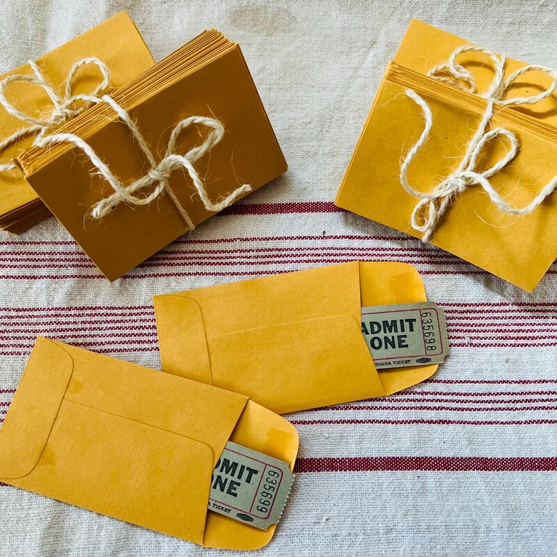 Seed Envelopes - Etsy