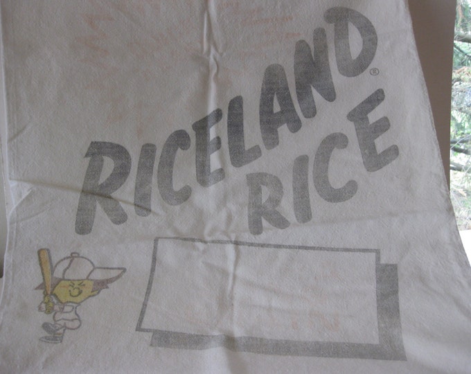 Vintage Riceland Rice Bag, 100 Pound Bag - Etsy