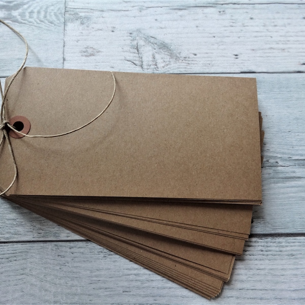 Brown Kraft Tags - Etsy