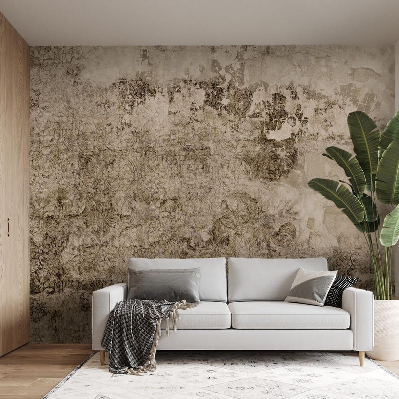 Distressed Wallpaper - Etsy