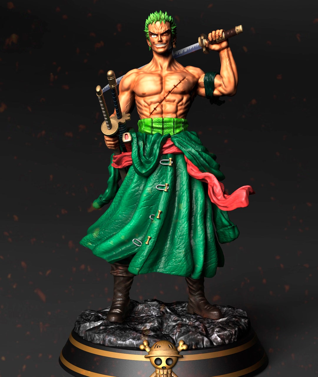 Roronoa Zoro STL - Etsy