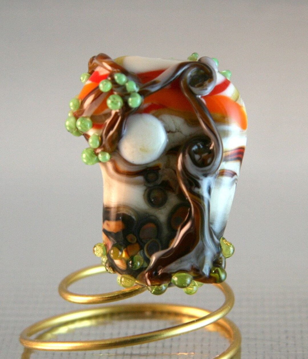 Sunset Tree of Life Handmade Lampwork SRA - Etsy