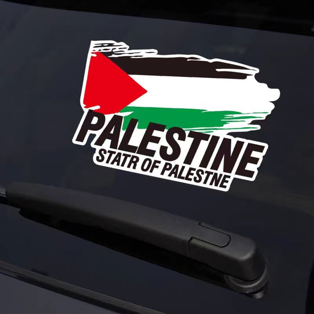 Palestine Sticker Windscreen Door Decal Sign Car Bumper Label Stand for ...