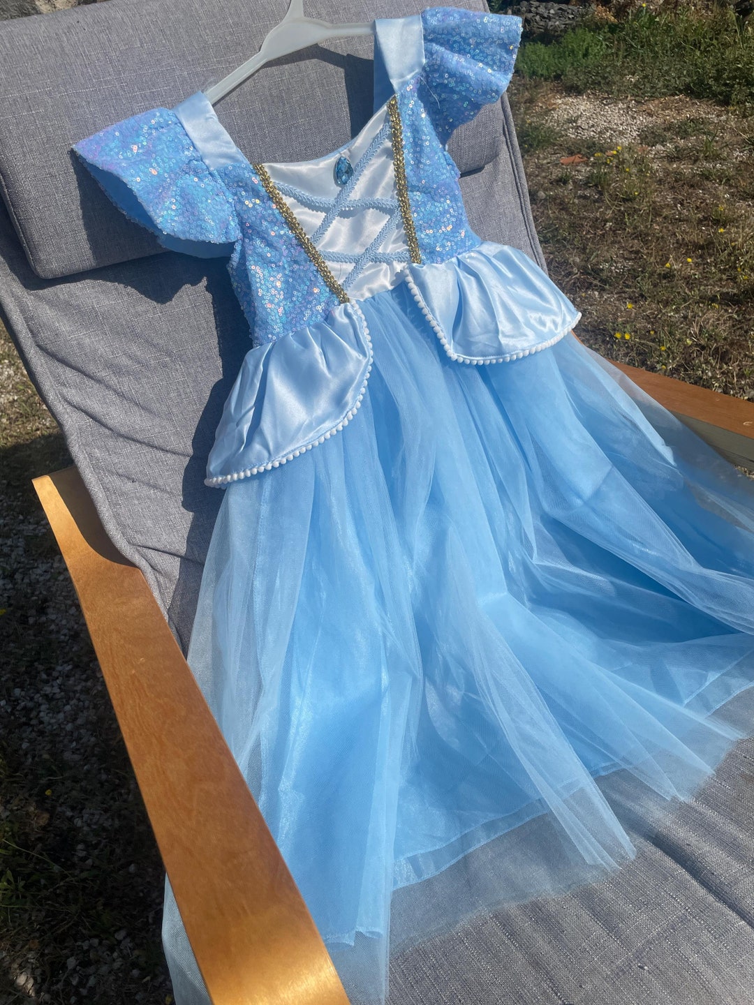 Cinderella Dress - Cinderella Princess Birthday Costume - Ideal for ...