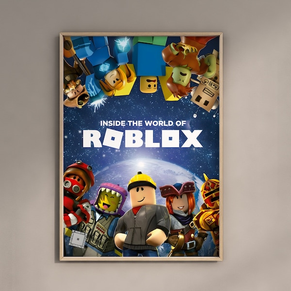 Roblox Wall Posters - Etsy
