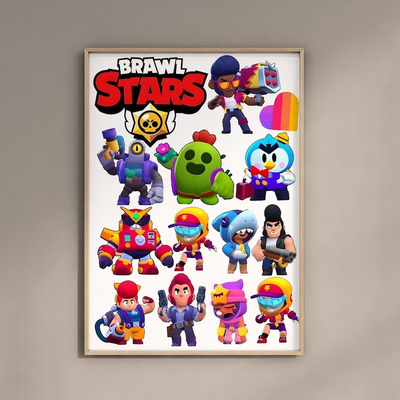 Brawl Stars Posters - Etsy