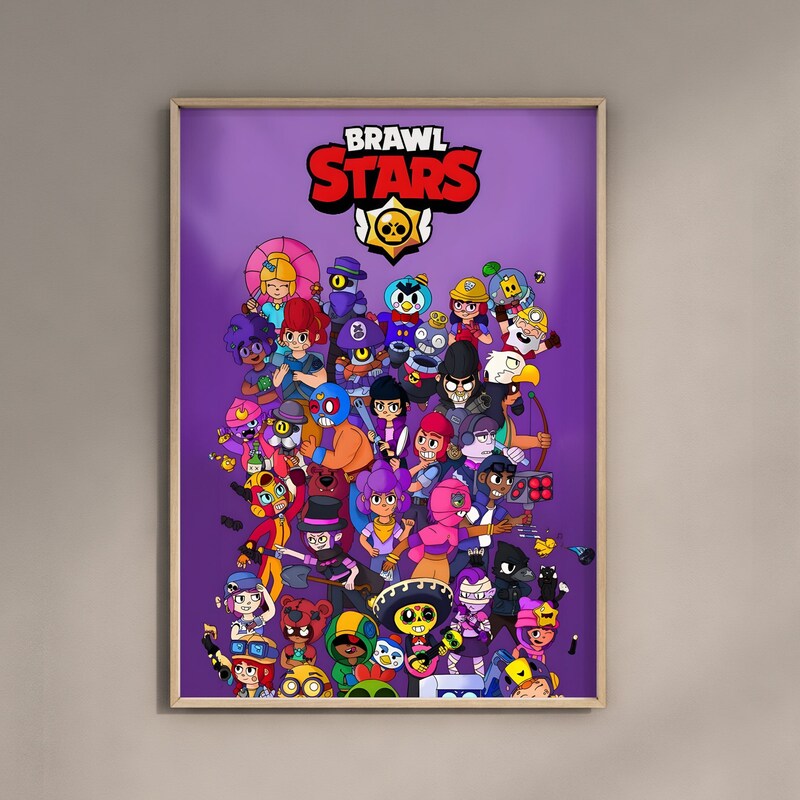 Brawl Stars Poster - Etsy