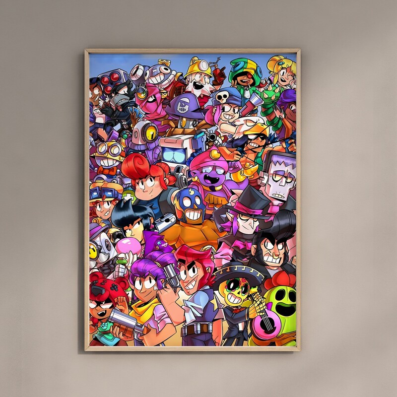 Brawl Stars Posters - Etsy