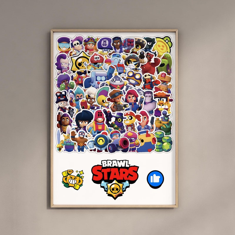 Brawl Stars Posters - Etsy
