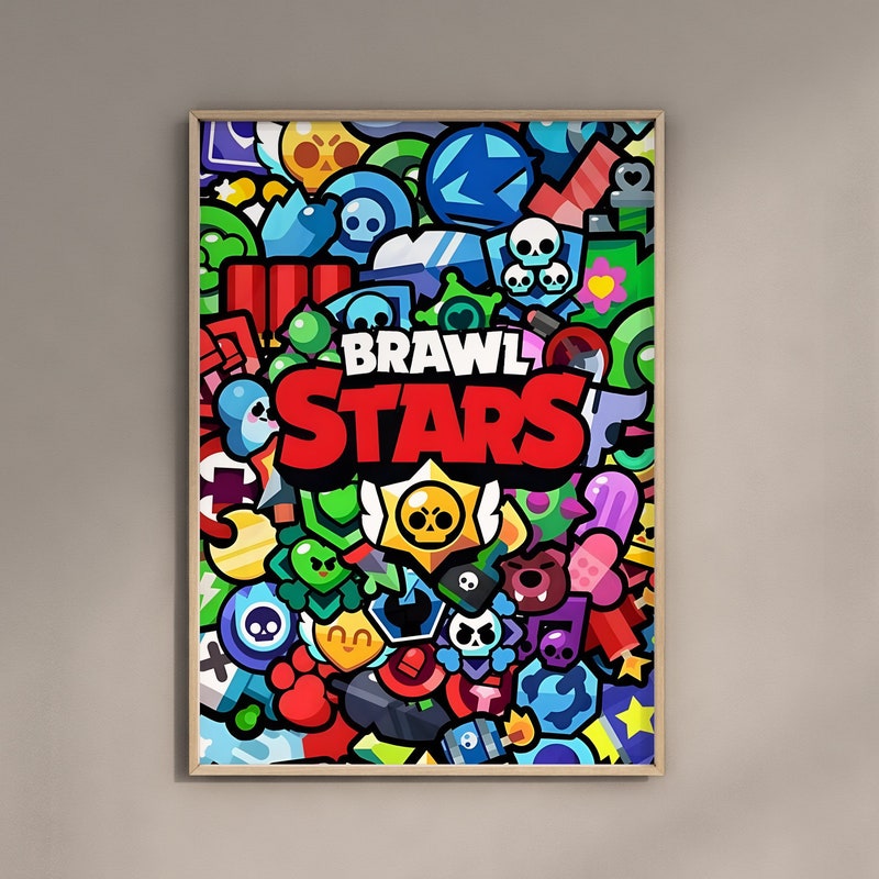Brawl Stars Posters - Etsy