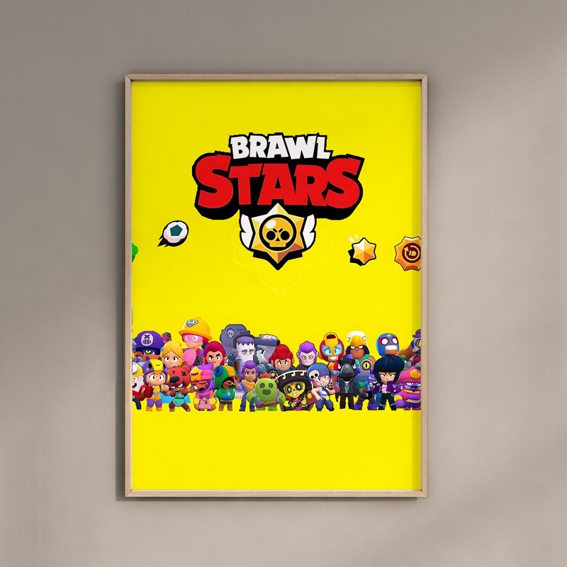 Brawl Stars Poster - Etsy