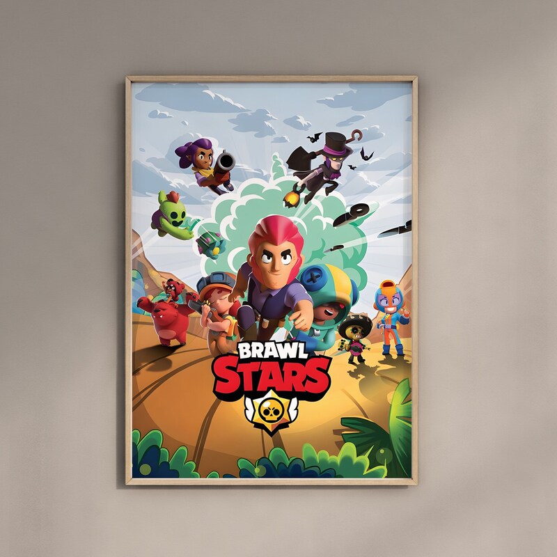Brawl Stars Posters - Etsy