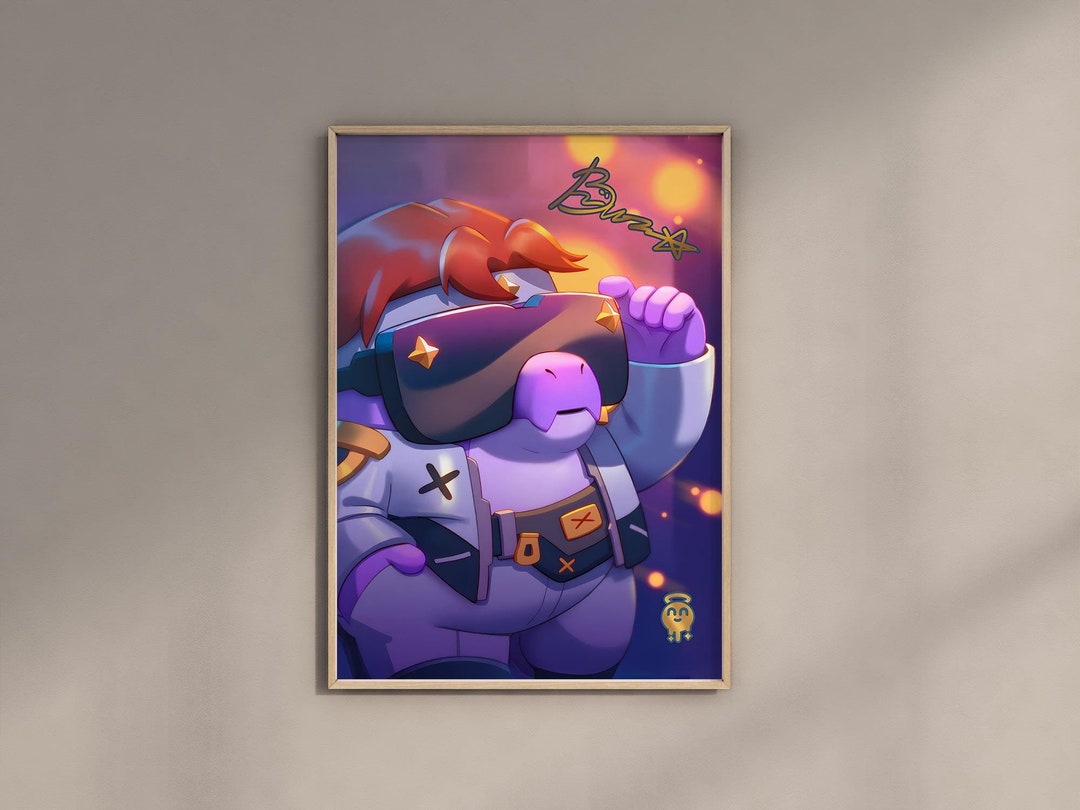 Brawl Stars Poster Buzz Poster Digital Brawl Stars Clipart Brawl Stars ...