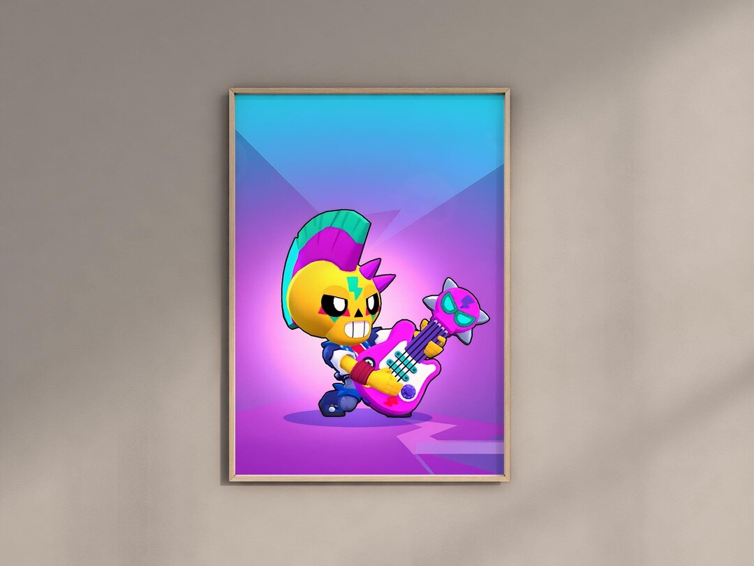 Brawl Stars Poster Poco Digital Poster Brawl Stars Clipart Brawl Stars ...